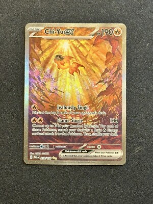 Chi-Yu EX 259/193 Paldea Evolved Special Illustration Holo Rare Pokemon ...