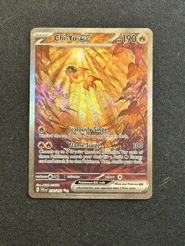 Chi-Yu EX 259/193 Paldea Evolved Special Illustration Holo Rare Pokemon ...