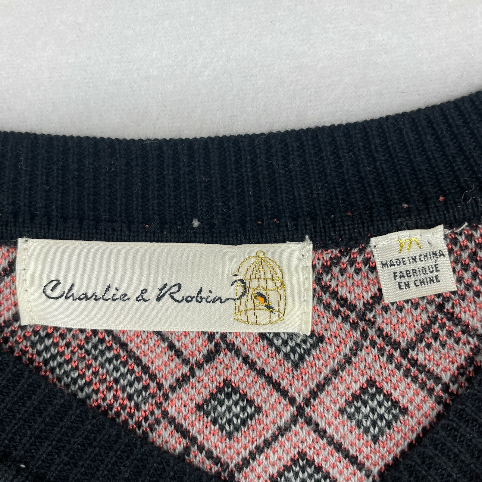 CHARLIE & ROBIN Sweater Womens M Anthropologie Jacqua… - Gem