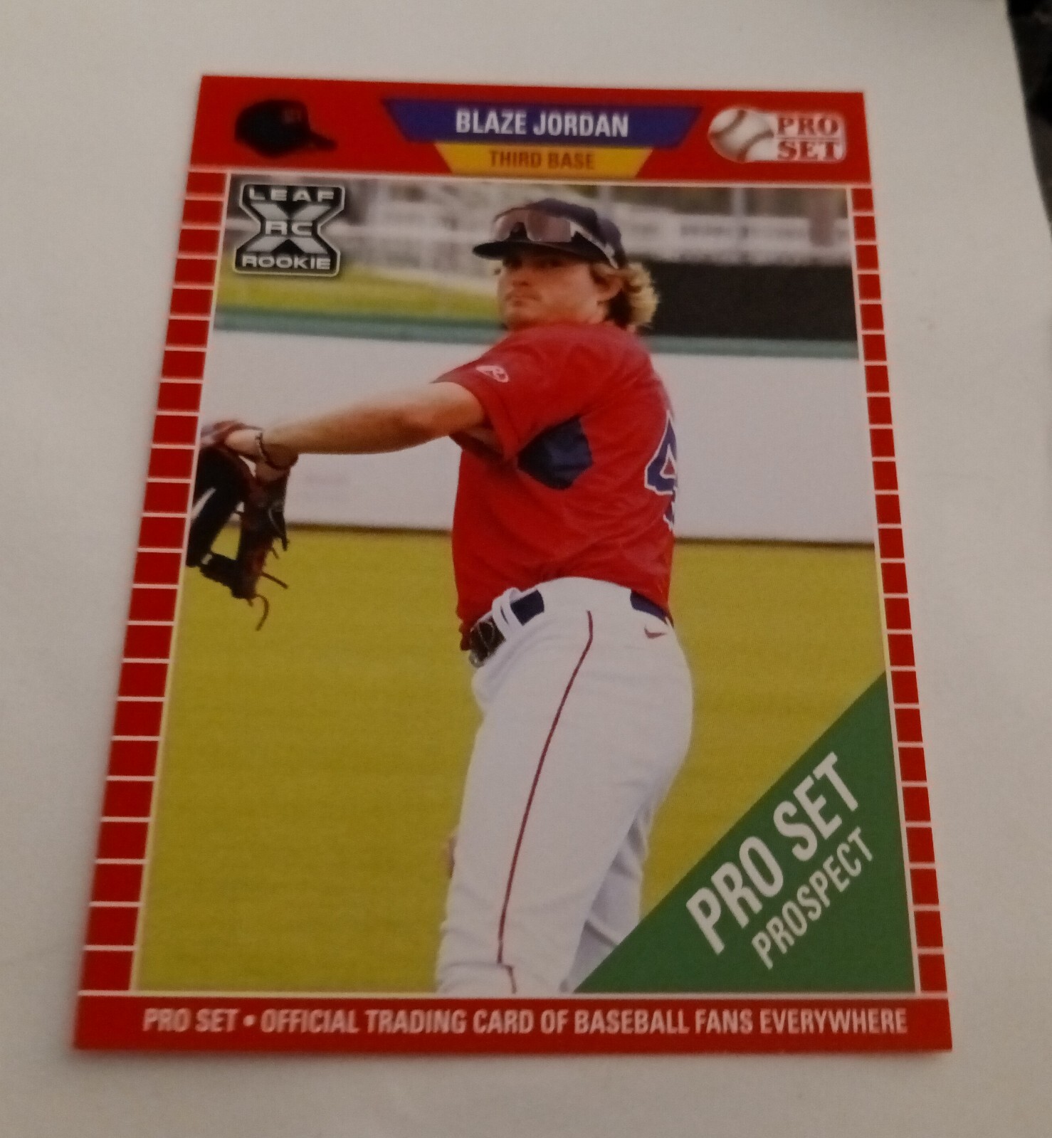 2021 Blaze Jordan Leaf Pro Set ROOKIE Card #PS22 MINT RC Boston Red Sox ...