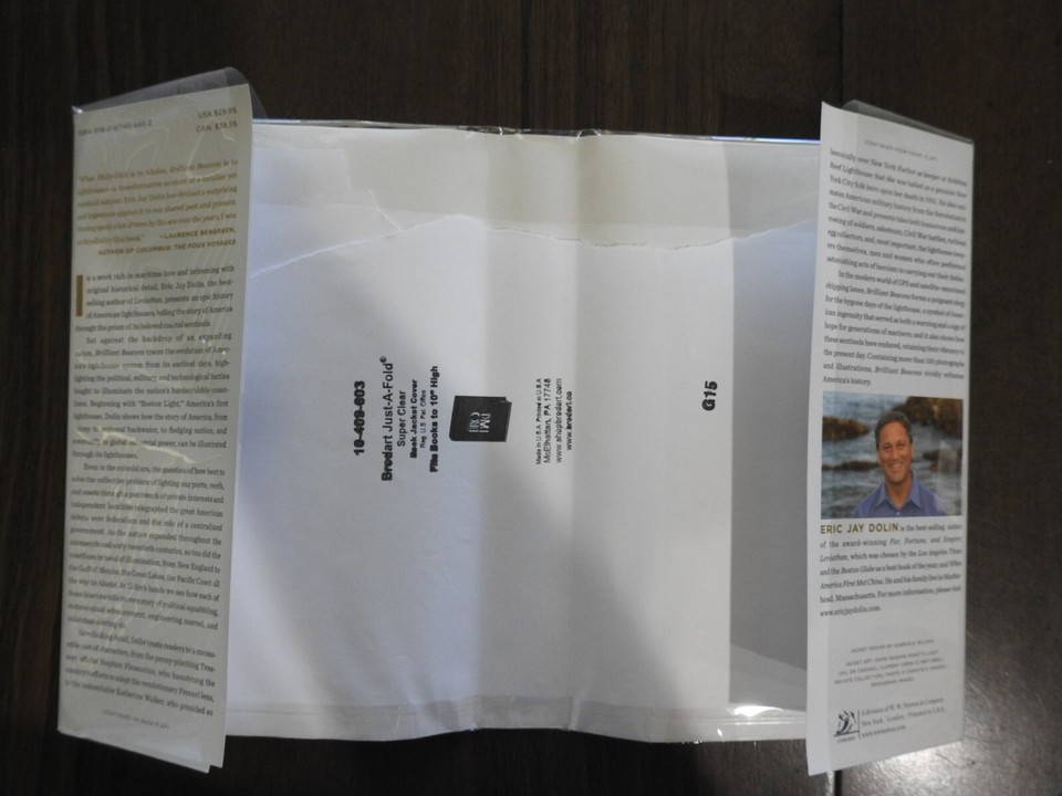 Brilliant Beacons Signed Eric Jay Dolin 1st.1st. W/Cover 2016 | eBay