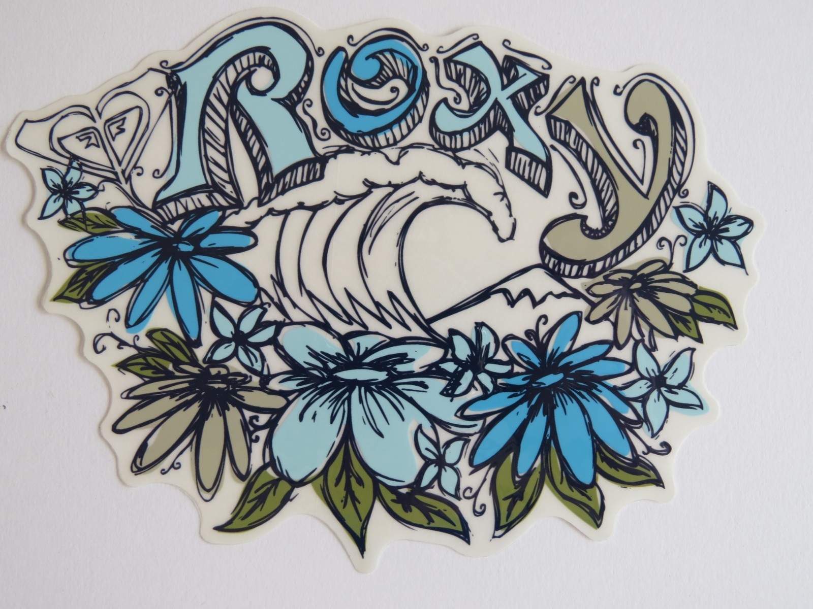 Roxy Surf Quiksilver Wave Beach Car decal Sticker window Lot culture ...