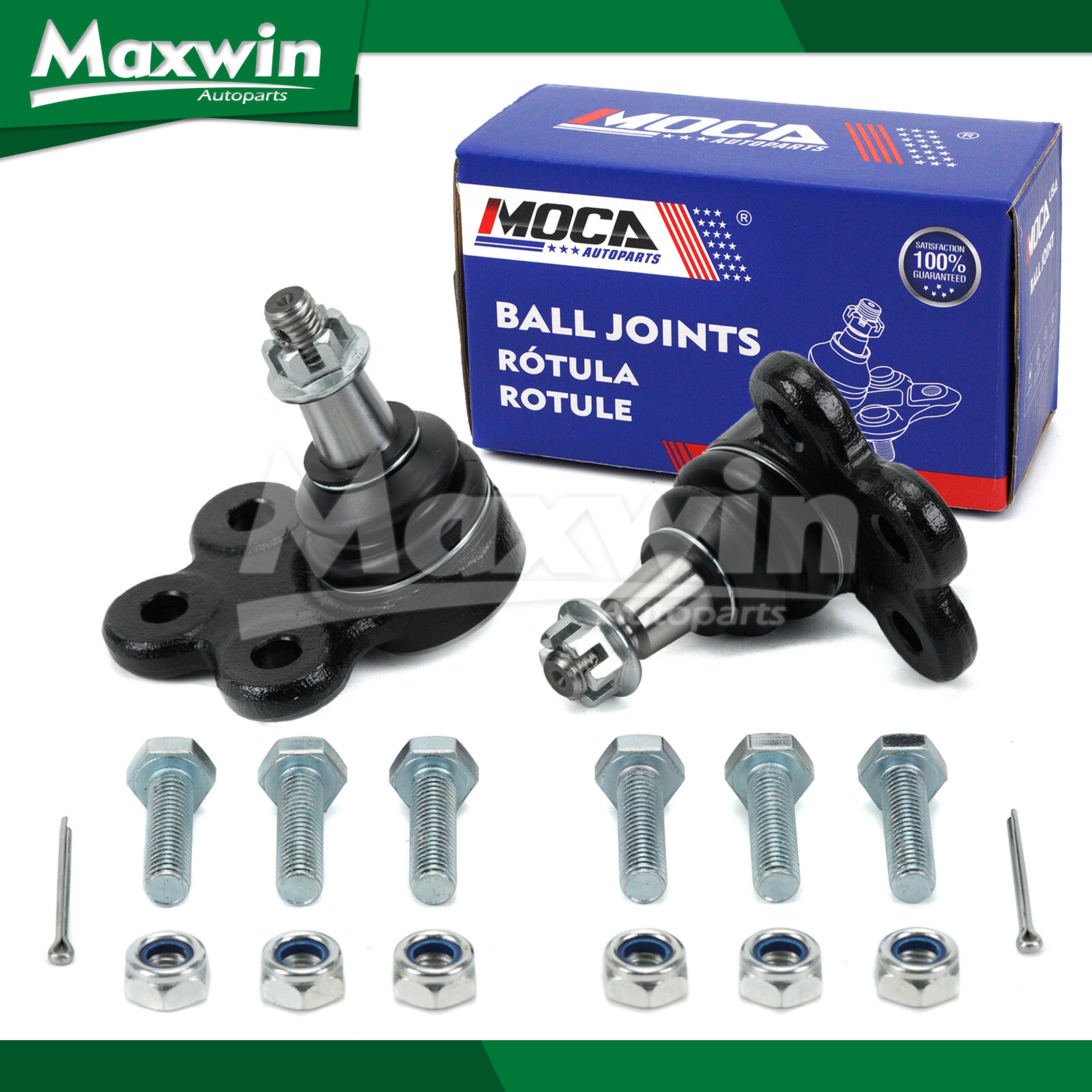 Front Lower Ball Joints Fit 10-17 Chevrolet Equinox GMC Terrain K500227 ...