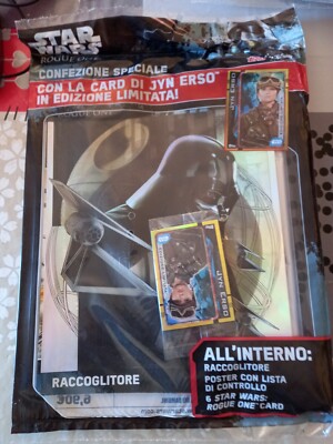 STARTER PACK NEW TOPPS STAR WARS ROGUE ONE TRADING CARD WITH LIMITED ...