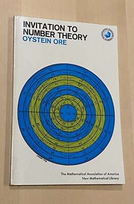 Invitation to Number Theory - Oystein Ore - Ed. MAA | eBay