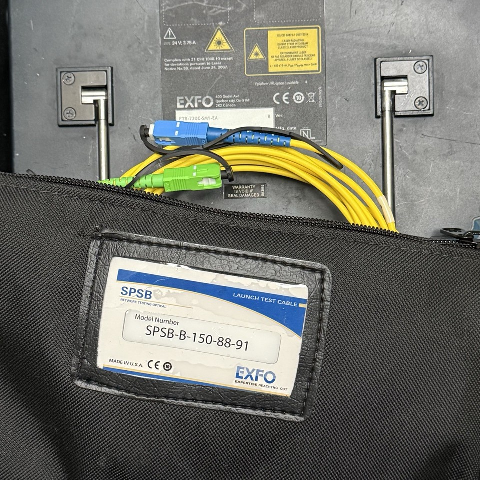 EXFO FTB-1 730C SM OTDR IOLM Test Set | eBay