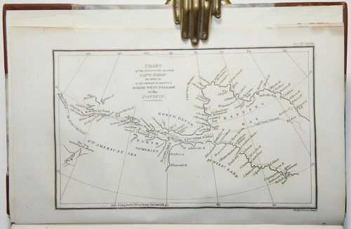 1821 LETTERS WRITTEN DURING THE LATE VOYAGE OF DISCOVERY IN WESTERN ...