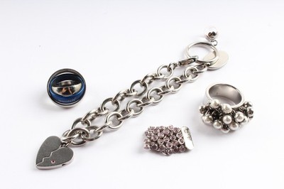 Swatch Bracelet & 3 Rings (50-60 EU) Jewellery Lot 63.05 g x 4 | eBay.de