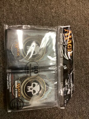 Magic The Gathering Card Sleeves Mana 3 Ultra Pro 80 sleeves | eBay