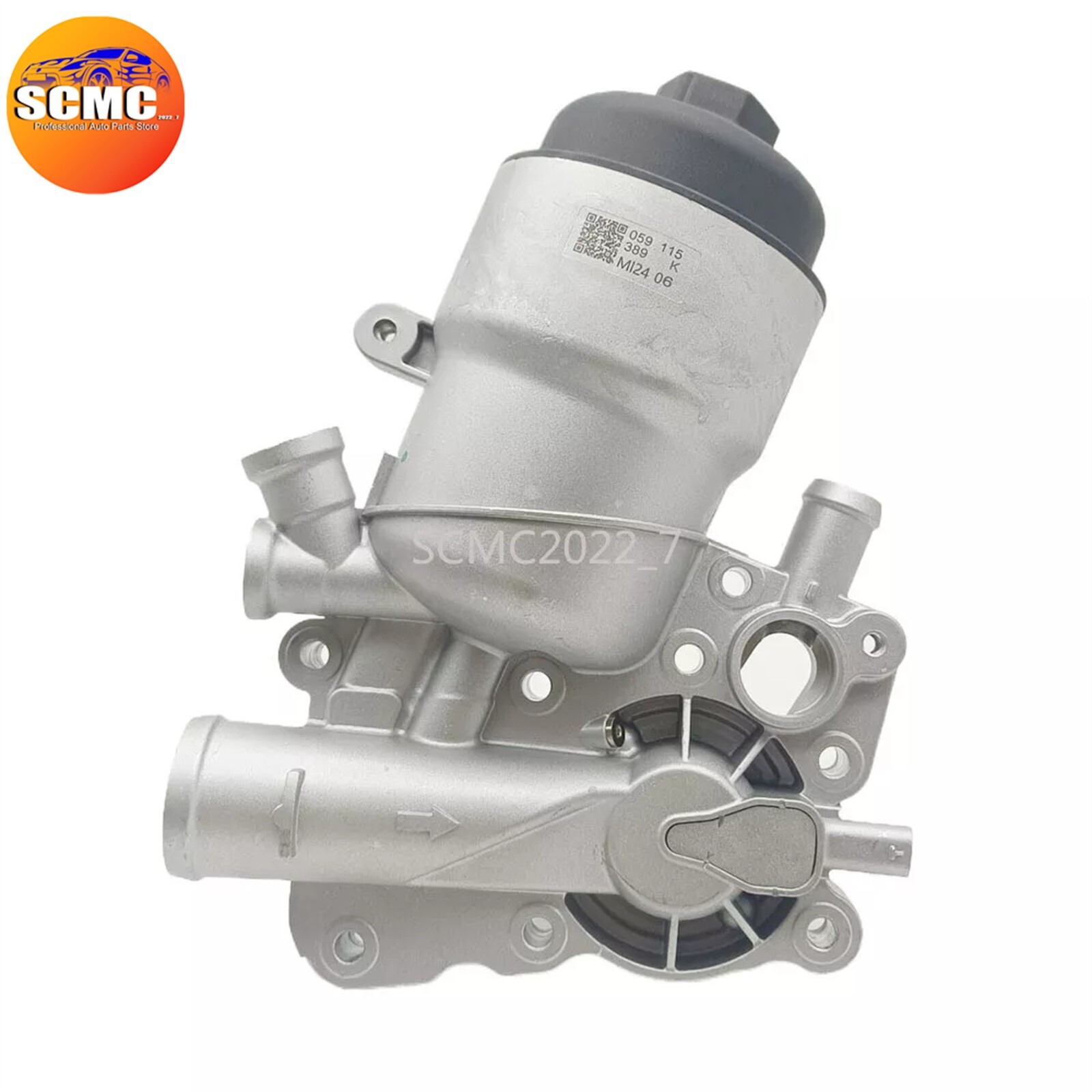 Aluminium Oil Filter Housing Assembly For Porsche Audi A4 A5 059115389P ...