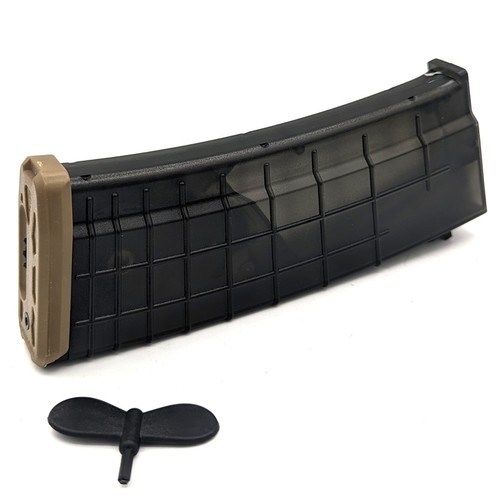 Lancer Tactical Airsoft Semi-Transparent 500rd High Cap AK-47 Mag LT-11 ...