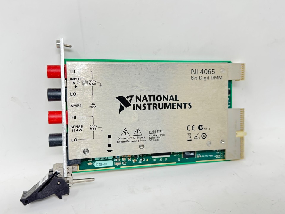 National Instruments NI PXI-4065 6-1/2 Digit Digital Multimeter DMM ...