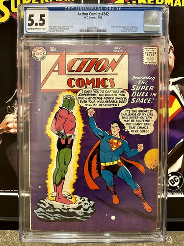 Action Comics #242 CGC 5.5 (1958) | eBay