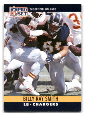 Billy Ray Smith 1990 Pro Set #281 San Diego Chargers FOOTBALL | eBay