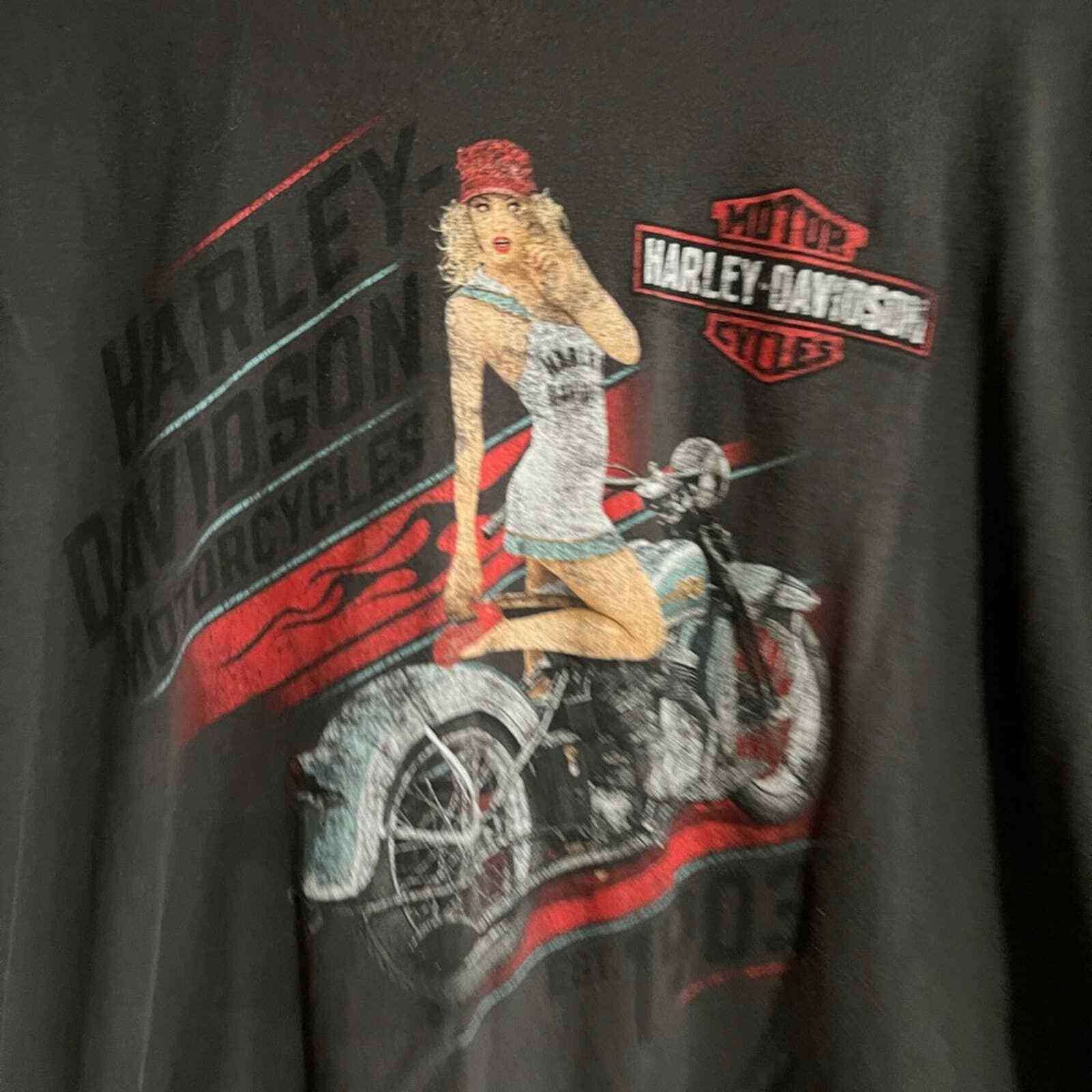 Bravado Harley Davidson pinup girl budke’s North plate NE XXL | eBay