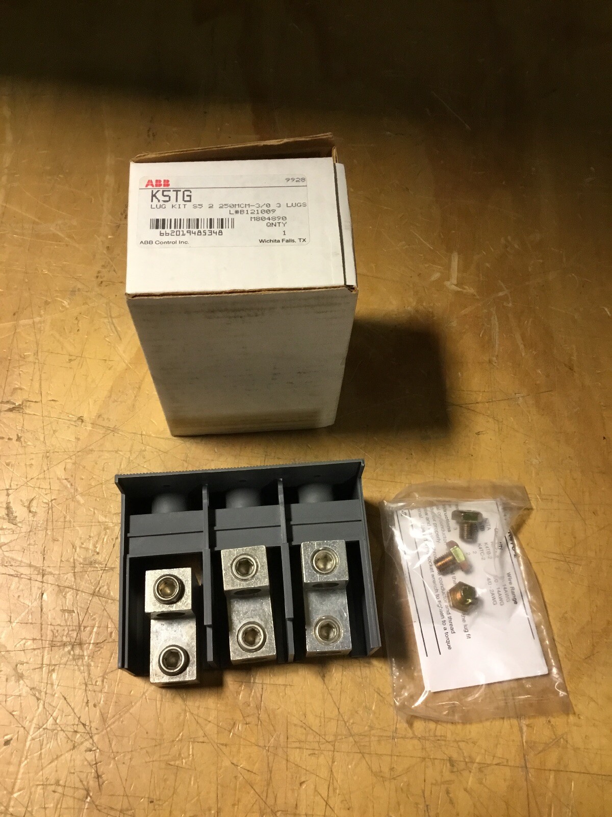 ABB Lug Kit K5TG Electrical Connector M6 for sale online | eBay