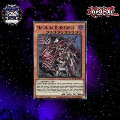 1st Edition Ultra Rare Machina Ruinforce BODE-EN028 M/NM - YGO TCG | eBay