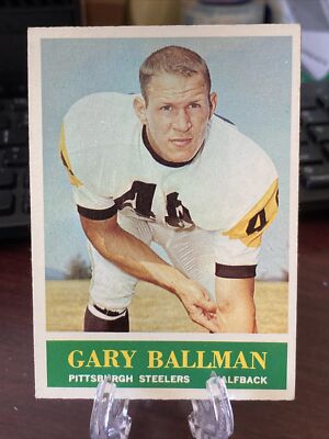 1964 PHILADELPHIA GARY BALLMAN RC PITTSBURGH STEELERS #141 (NM) | eBay