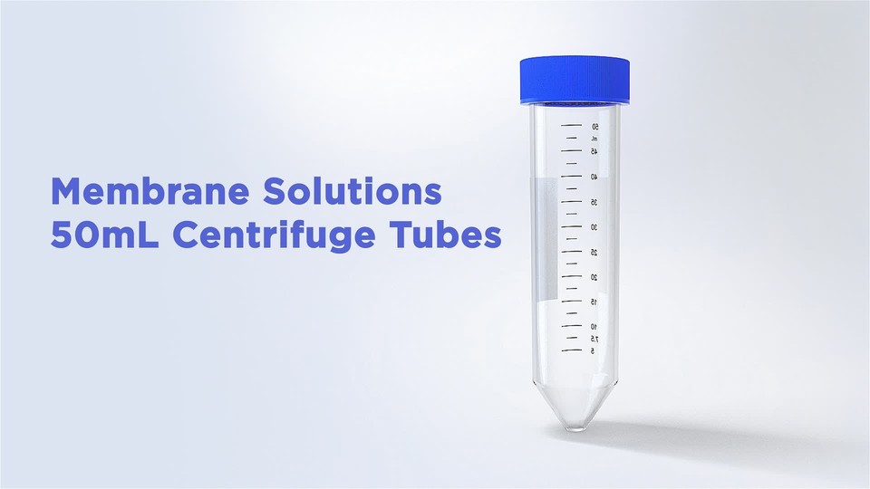 Lab 50mL Centrifuge Tubes ,Sterile Conical Screw Cap Vial Tubes,Leak ...