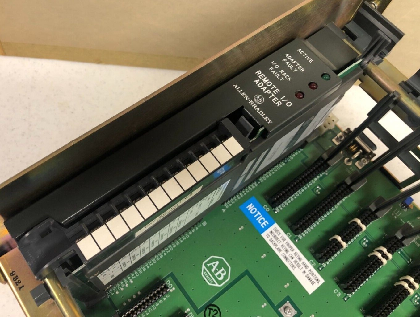 Allen Bradley 1771-ASB E Remote I/O Adaptor Module Series C | eBay