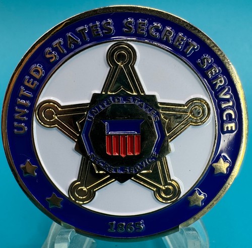 USSS US Secret Service Novelty Official KMA Club Est. 1865 Police ...