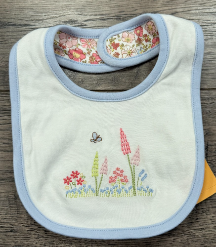 Baby Girl New Vintage Gymboree Colorful Patchwork Garden Bib | eBay