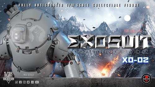 Soldier Story SSE002 EXO-Skeleton Armor Suit XO-02 W/LED 1/18 Action ...