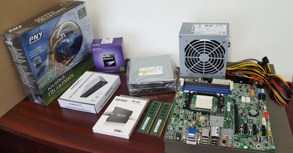 NEW Windows XP Retro Gaming PC - GeForce 8800GTX, Phenom II x4, 256GB ...