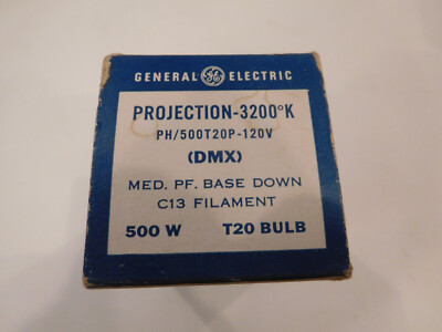 DMX 500W 115-120V Photo CG 201-X LIGHT BULB Studio LAMP Projector NEW ...