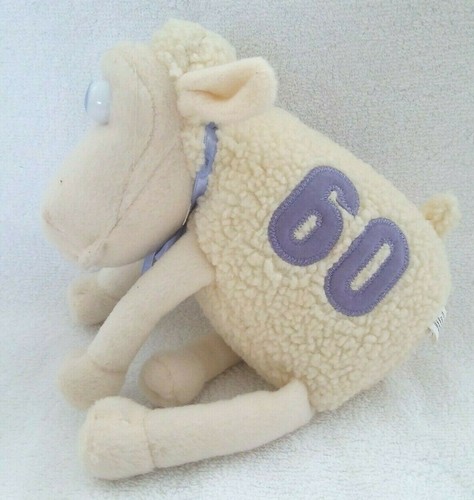 Plush Serta Counting Sheep City Of Hope Number 60 7 1/2" From 2000 | eBay