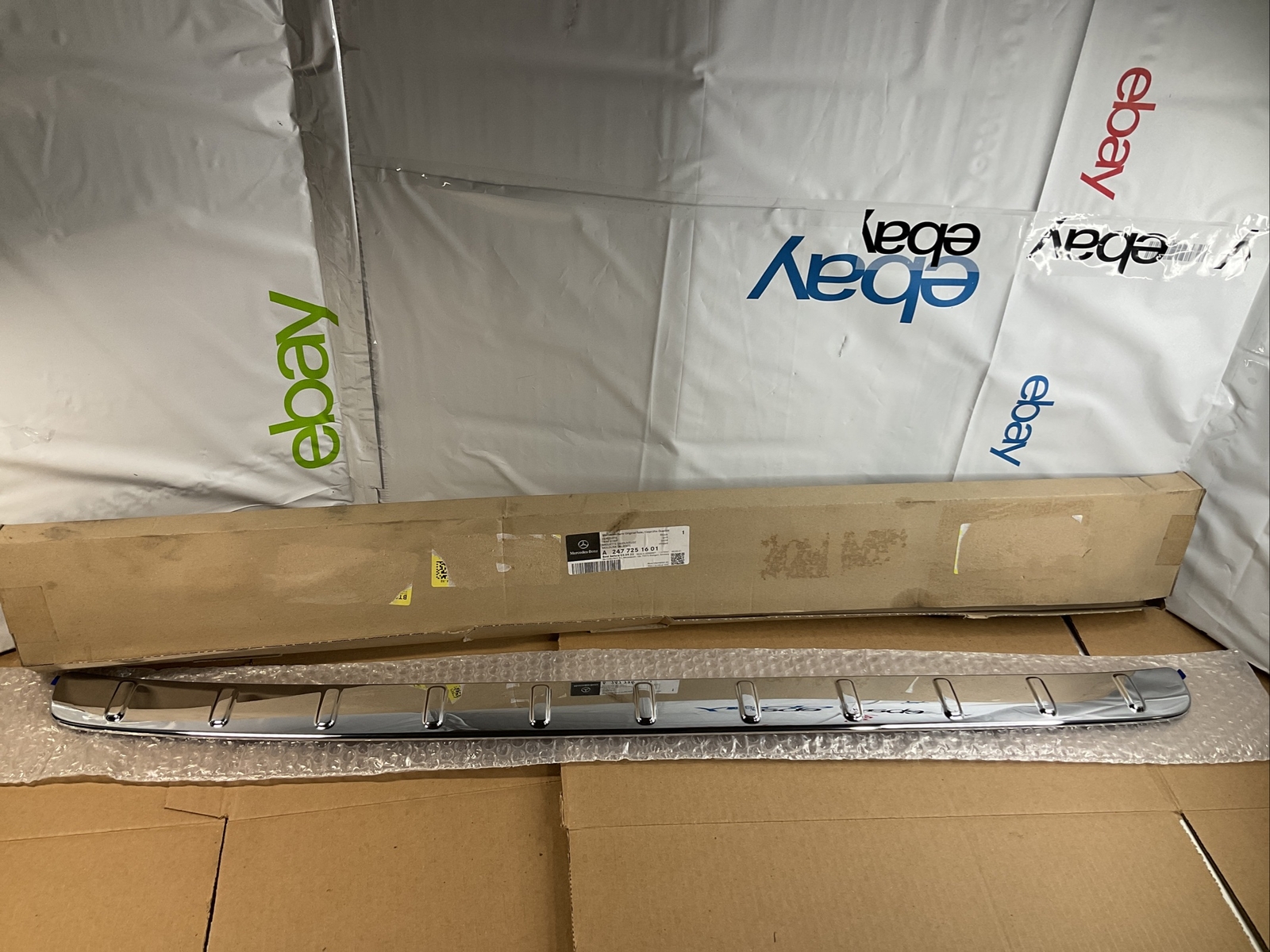 MERCEDES-BENZ GLA 2020 REAR BUMPER CHROME PLATE A2477251601 | eBay