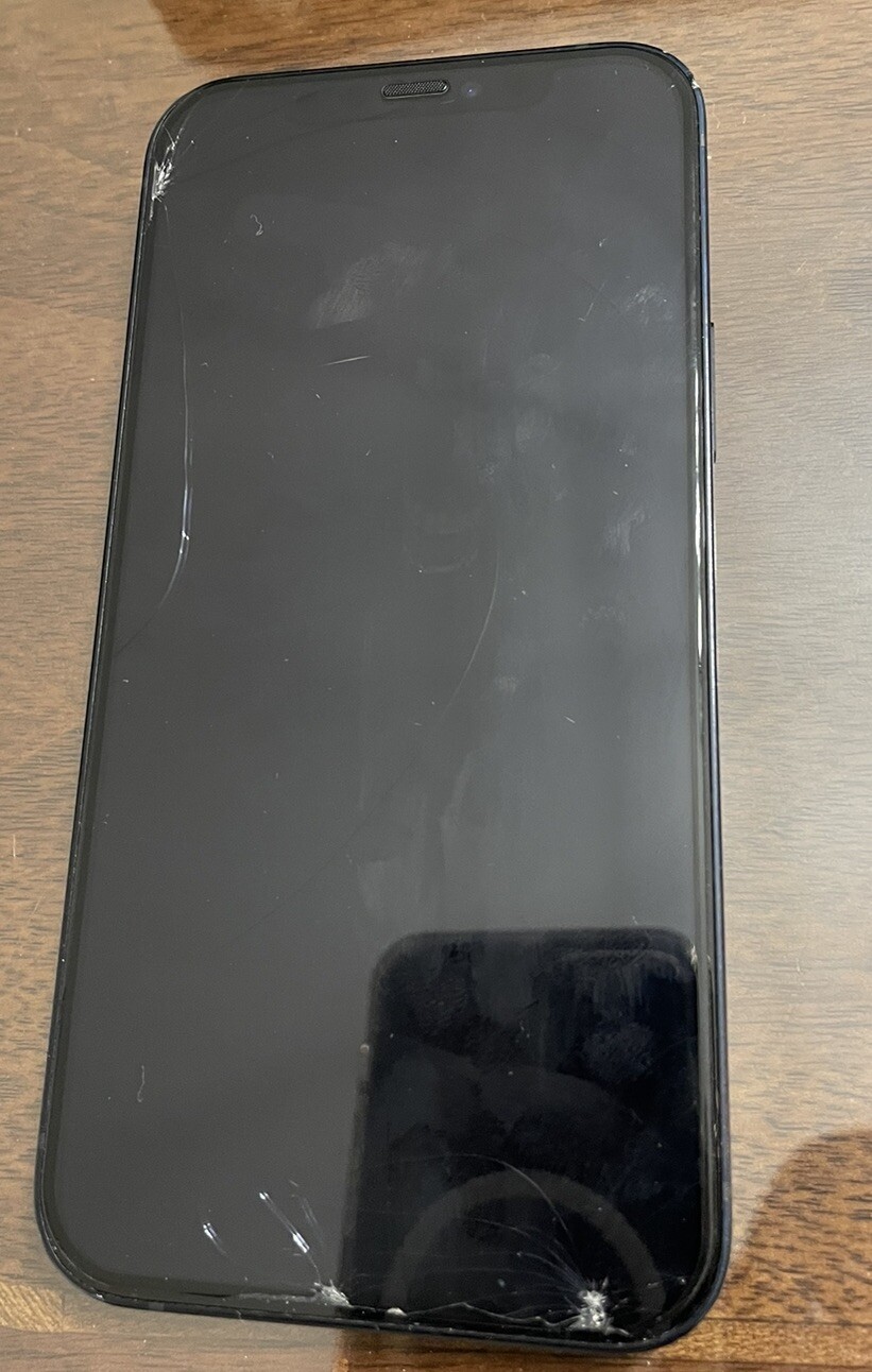 Fully Functional Apple iPhone 12 - 256 GB - Black (Unlocked) “Crack On ...