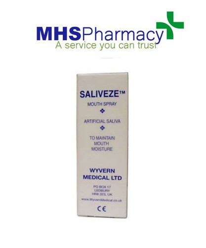 Saliveze Dry Mouth Moisture Spray 50ML Artificial Saliva Solution ...