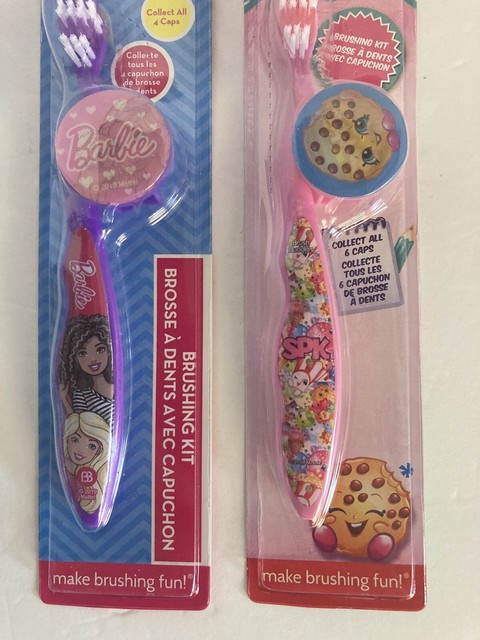 Shopkins Brush Buddies Travel Kit Toothbrush for sale online | eBay
