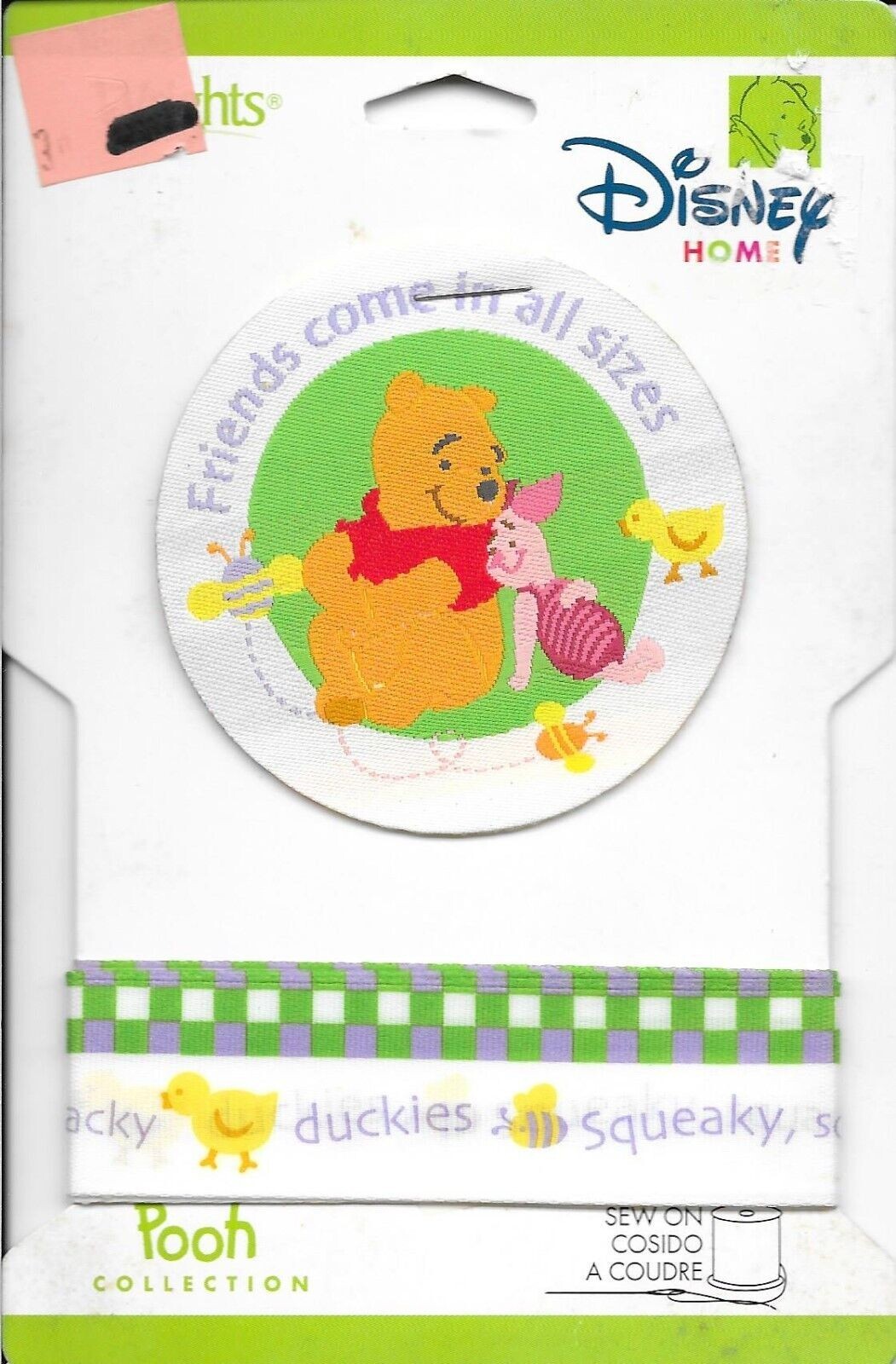 Wrights Disney Pooh Collection Winnie the Pooh Patch and Ribbon | eBay