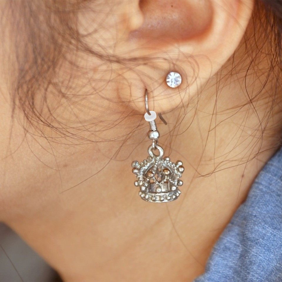 200 Pcs Plastic Earring Cushion Pads Anti Drop Stoppers Ear Accessories ...