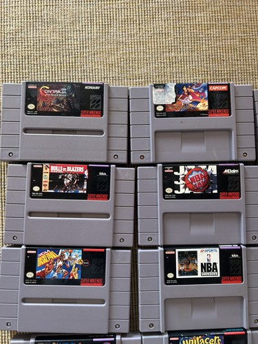 super nintendo console lot bundle W/28 Games | eBay