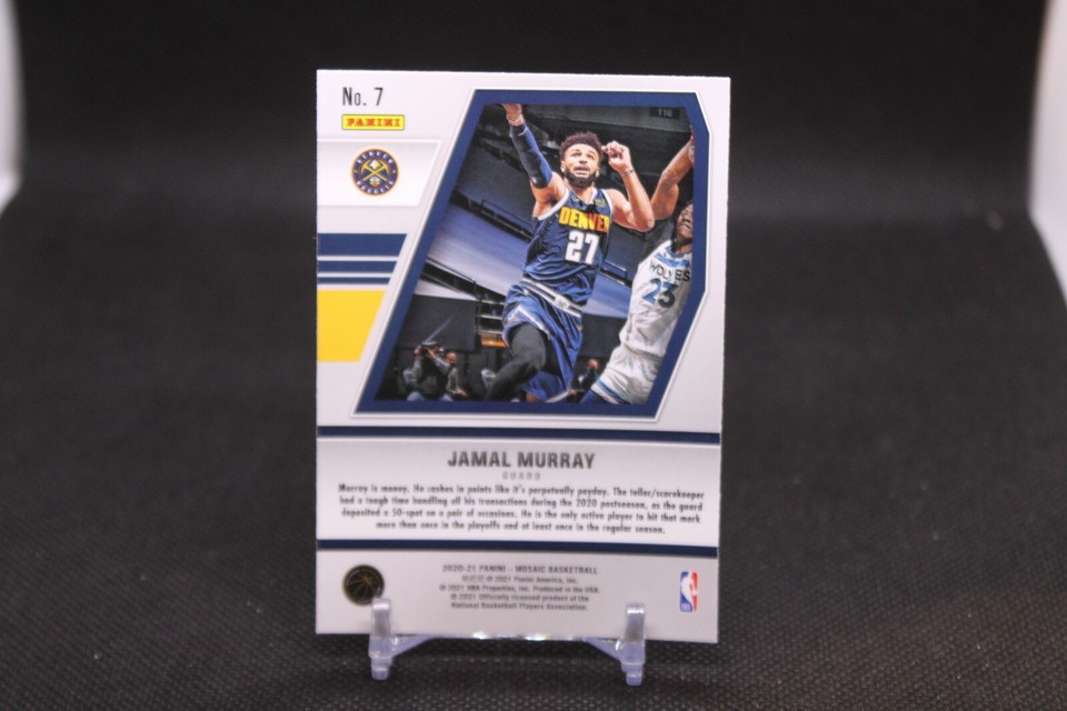 2020-21 Panini Mosaic Will to Win #7 Jamal Murray Denver Nuggets | eBay