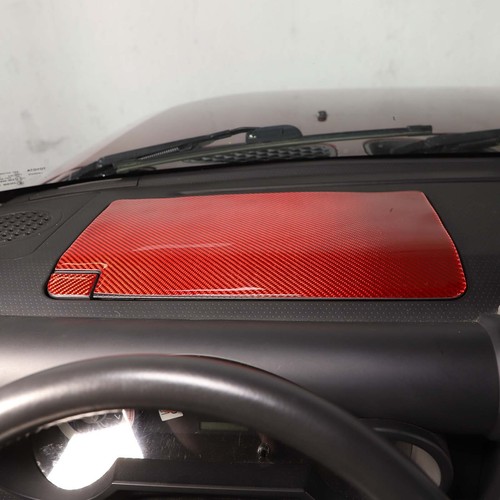 Red Carbon Car Dashboard Storage Box Panel Trim Kit For Toyota FJ ...