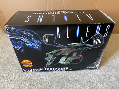 ALIENS DROP SHIP AOSHIMA 1:72 DIECAST MODEL 03 BLACK VERSION BOXED NEW ...