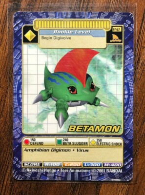 BETAMON ST-93 DIGIMON TCG BANDAI CARD DIGI BATTLE | eBay