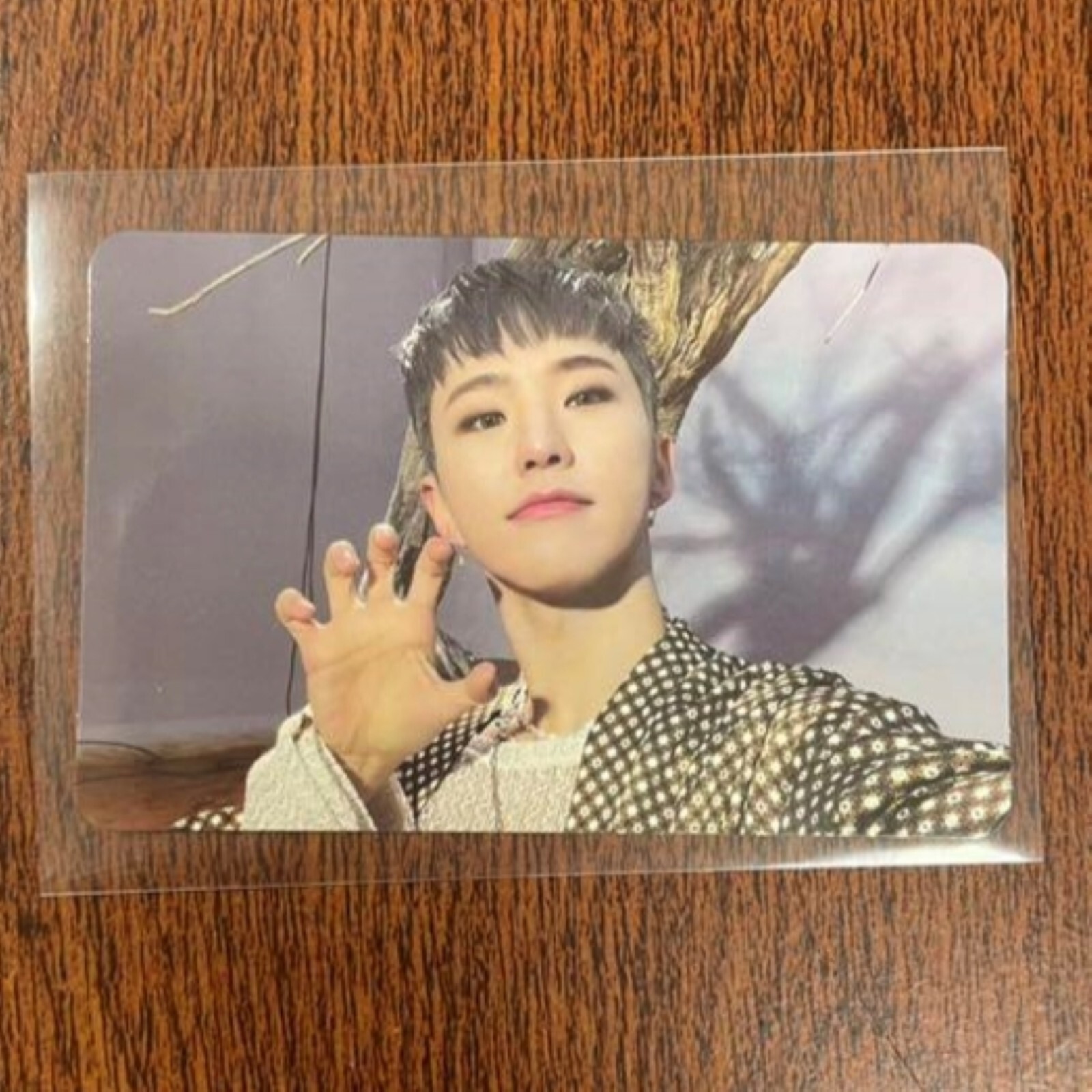 SEVENTEEN HOSHI Face the Sun Official Photo card control shadow ray ...
