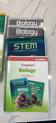 Abeka 10th grade biology 1 teacher kit 5th edition- video Manuel stem ...