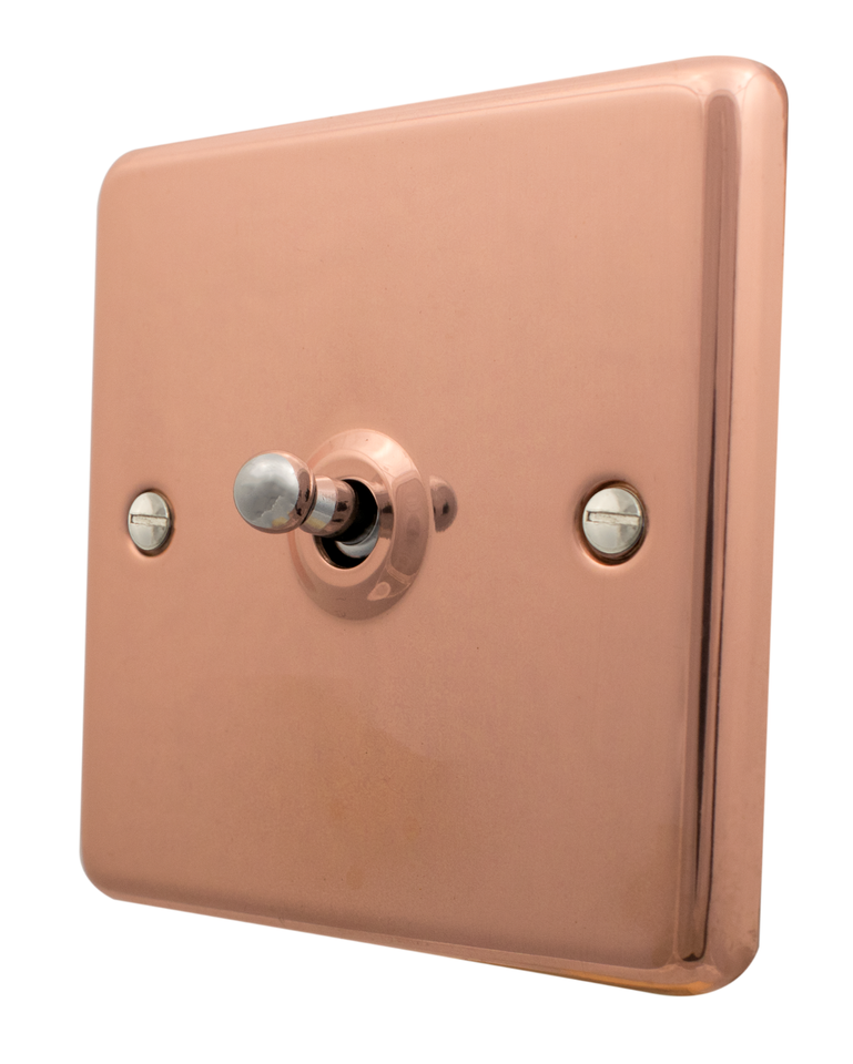 Bright Copper CBC2 Plug Sockets, Light Switches, Dimmers, Cooker ...
