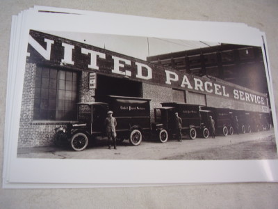192? FORD MODEL T TRUCKS UPS FLEET 11 X 17 PHOTO PICTURE | eBay