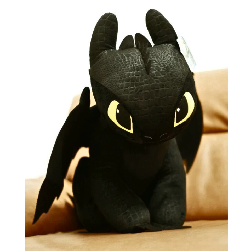 20" Toothless Plush Doll Stuffed Animal How to Train Your Dragon 3 Soft ...