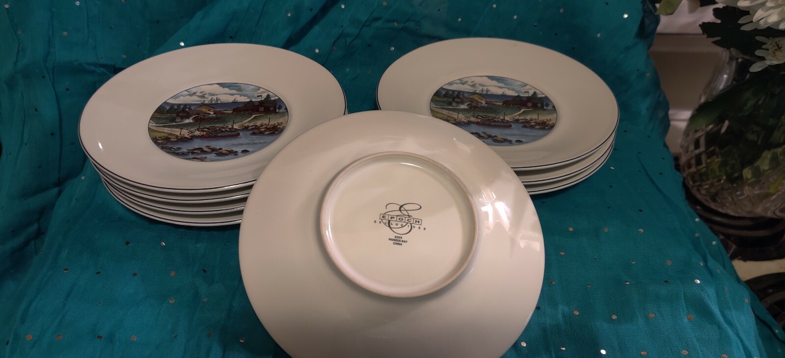 Epoch Exclusives E203 Pioneer Bay Saucers, 8 saucers | eBay