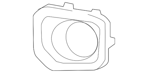 Genuine Toyota Fog Light Trim (Right Front) 52127-04020 | eBay