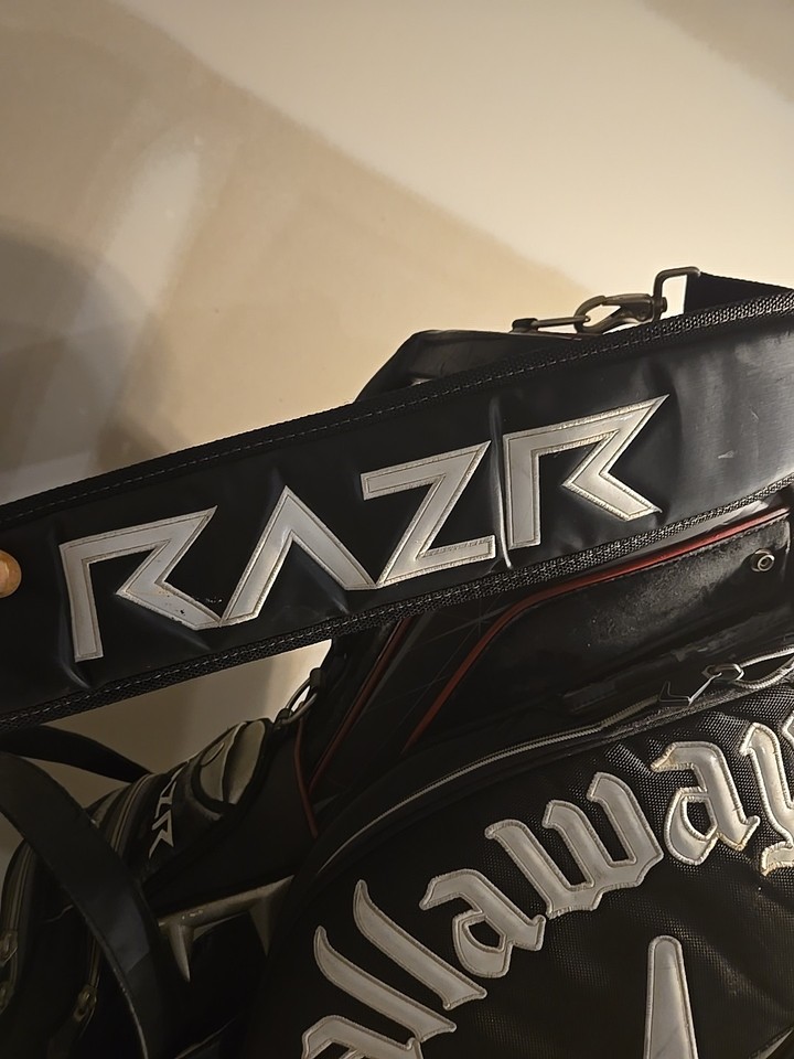 Callaway RAZR Tour Bag Black/Red/White 36" | eBay