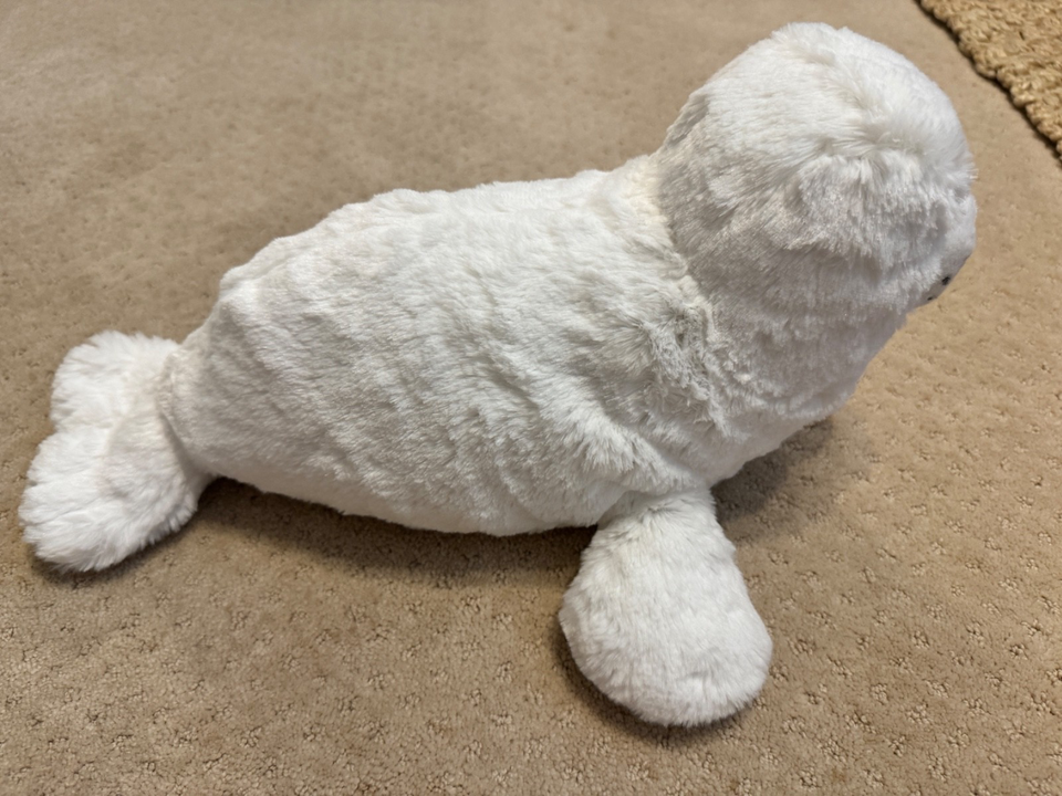 Wild Republic White Baby Harp Seal Plush 15” | eBay